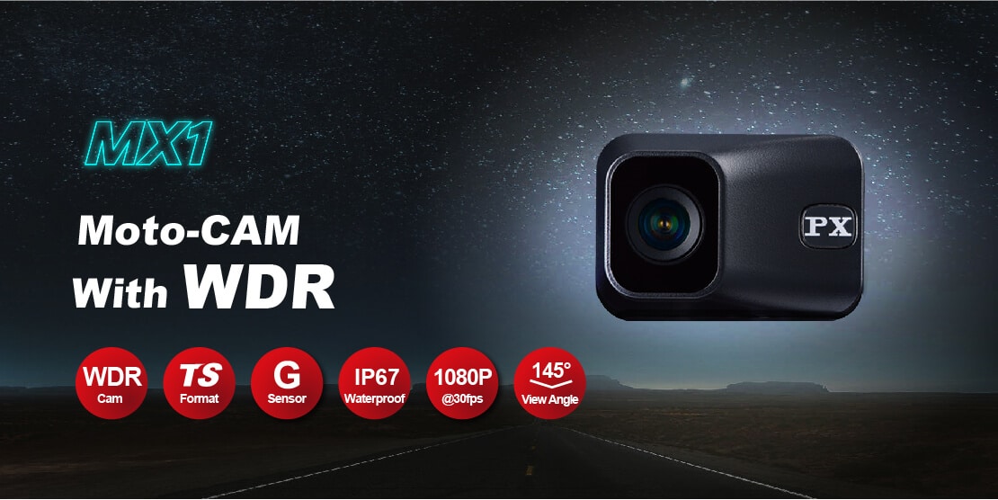Motorcycle Dash Cam | WiFi connection | real-time preview