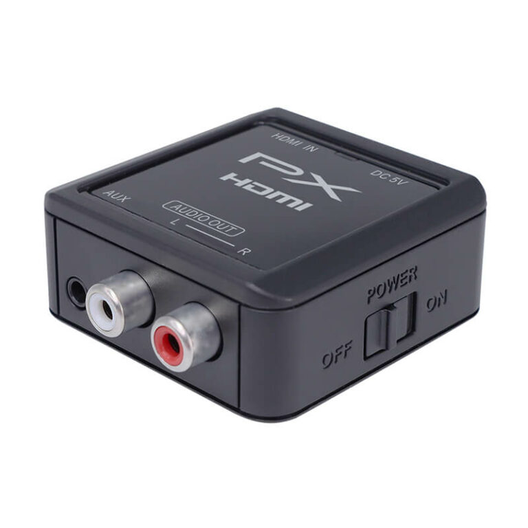 HDMI 2.1 eARC audio extractor | Analog audio convertor / adapter